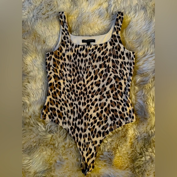 Banana Republic | Tops | Leopard Print Bodysuit Banana Republic | Poshmark